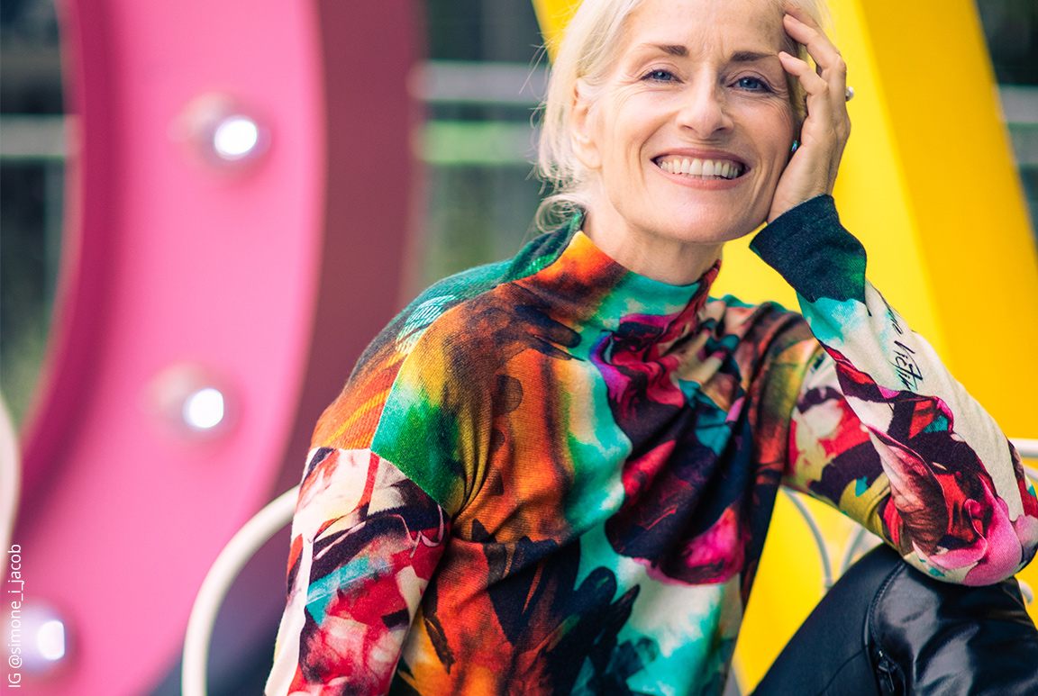Simone houdt van bijzondere mode - PETER HAHN Magazine